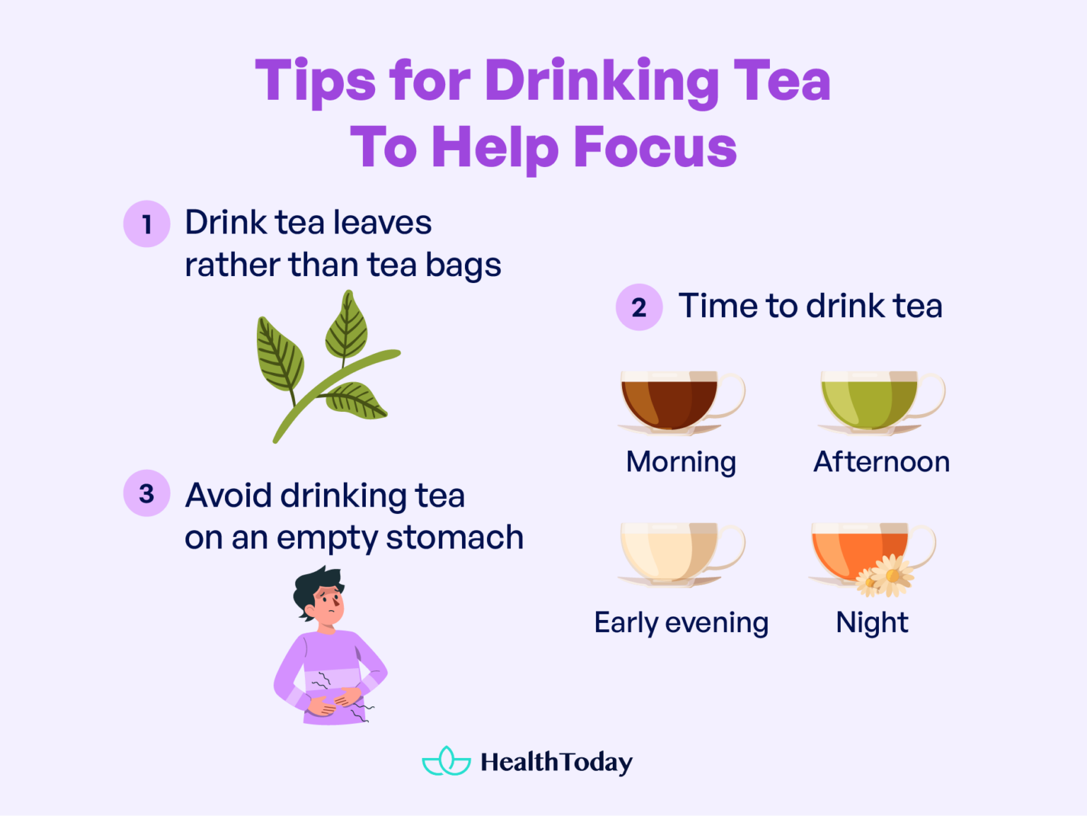 Which Tea To Help Focus? Common Myths When Drinking Tea