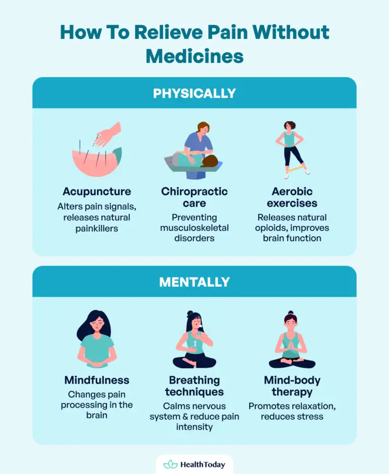 How To Relieve Pain Without Medicine and What To Avoid - HealthToday