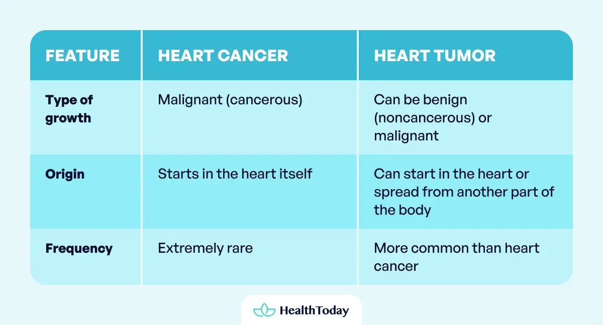 Is There Heart Cancer? Types, Symptoms, Treatments - HealthToday